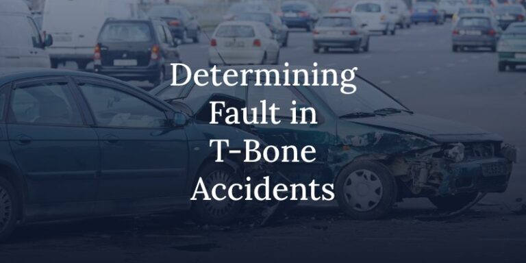 Who Is at Fault in a T-Bone Accident?